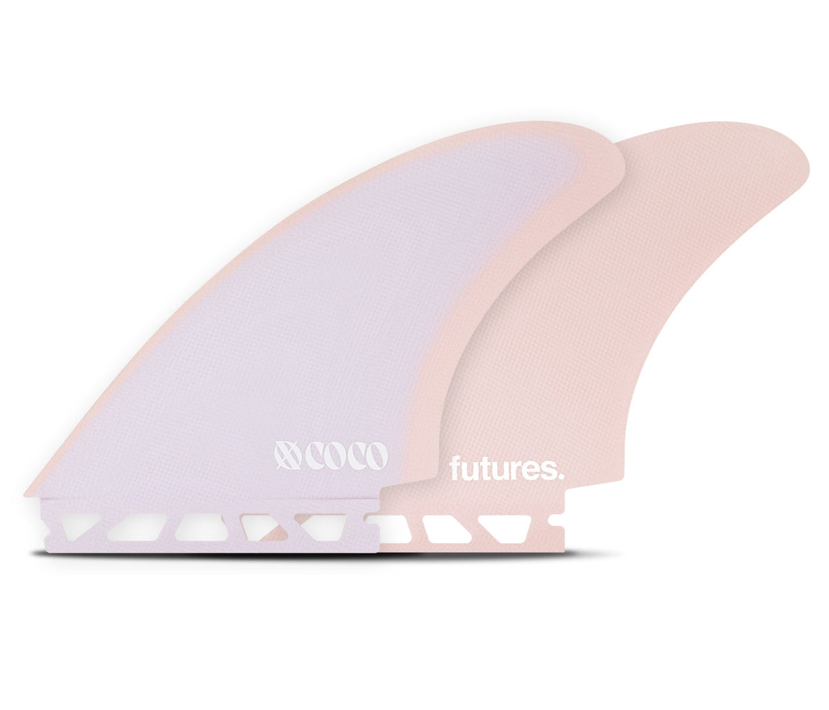 XO Coco Ho Fiberglass Keel | Twin Fins | Futures Fins AU